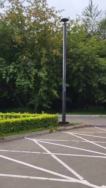 Автономное освещение для парковок, улиц, и других объектов города.