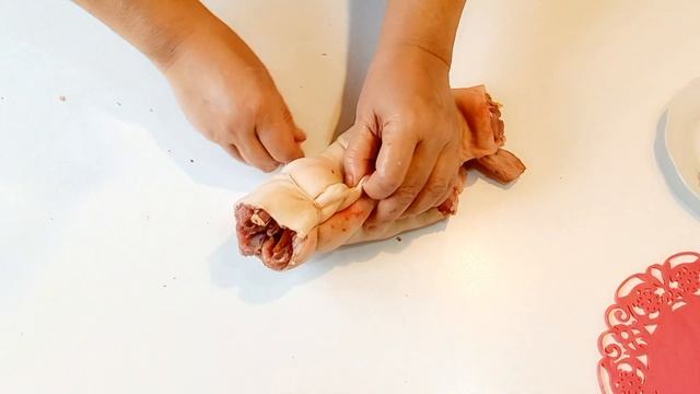 Копченый рулет! Очень вкусный. Обзор.
