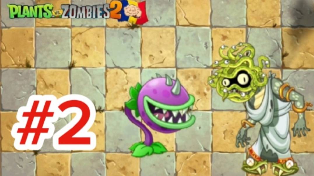 Медуза Горгона! Plants vs zombies 2 Romania #2