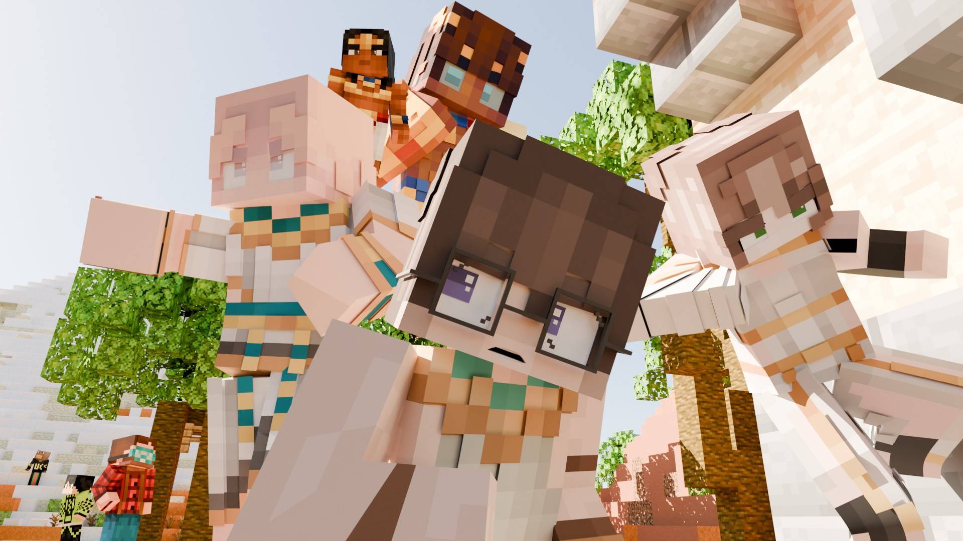 ХРОНОСКИТАЛЬЦЫ - 6 СЕРИЯ | ПРОКЛЯТИЕ ЗОЛОТОЙ МАСКИ - Minecraft сериал