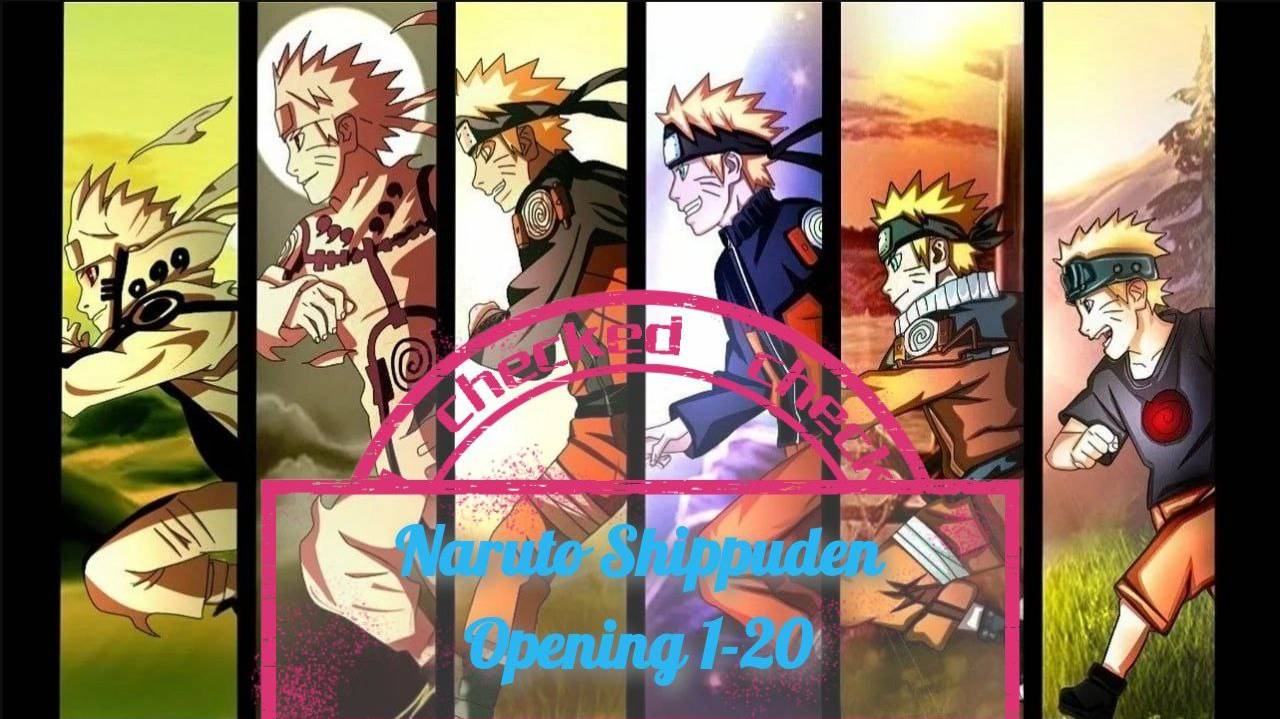 Наруто: Ураганные хроники/Naruto: Shippuuden (Opening 1-20)