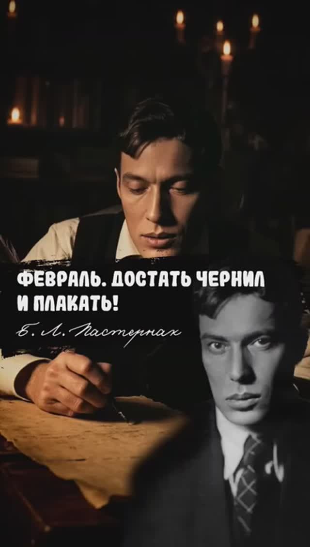 Б. Л. Пастернак – Февраль. Достать чернил и плакать!