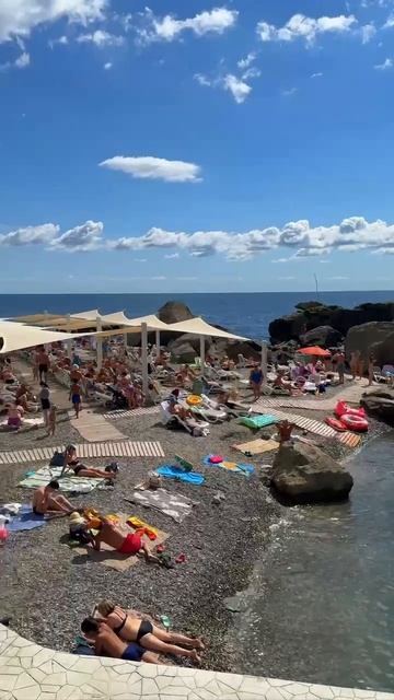 🔡Обновленный детский пляже в Алупке 2025 #shorts