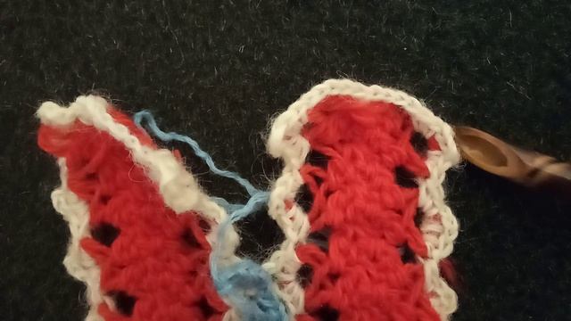 шарф "белоголубой" 2-ая часть