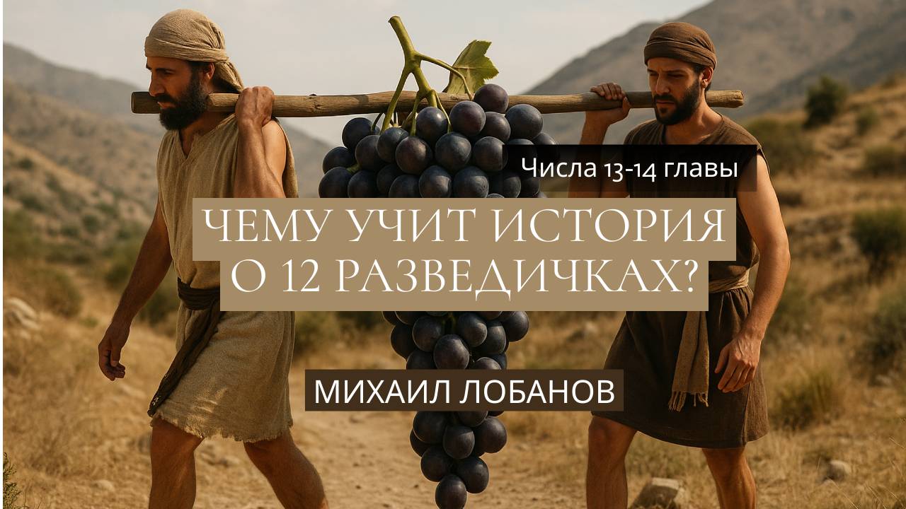Чему учит история 12 разведчиках? | Числа 13-14 главы | Михаил Лобанов