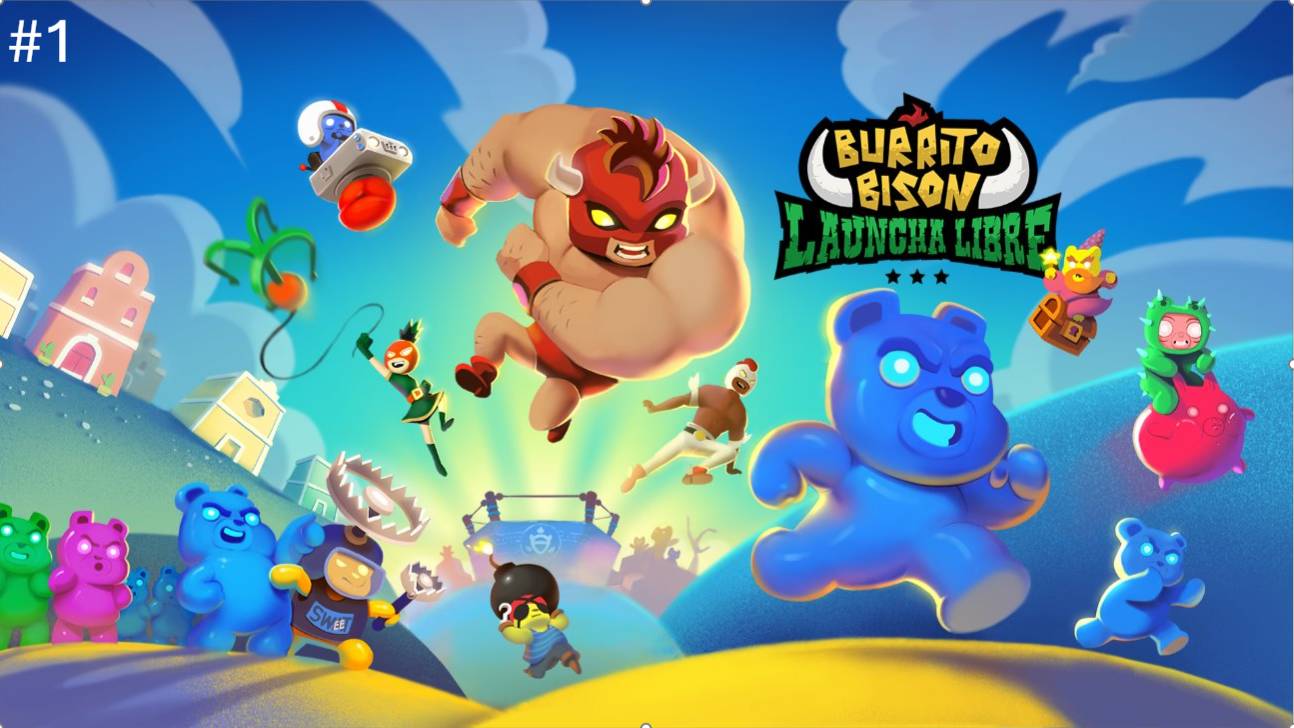 burrito bison launcha libre Прохождение #1