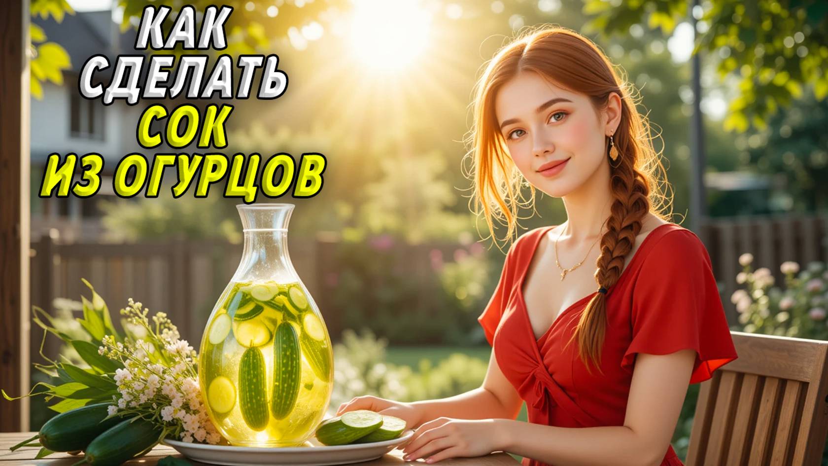 Как сделать сок из огурцов
