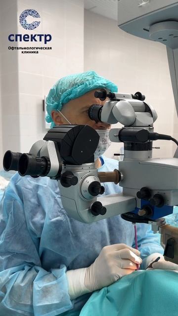ИОЛ TECNIS PureSee - Пациентка видит хирурга сразу после имплантации ! #зрение #катаракта #иол