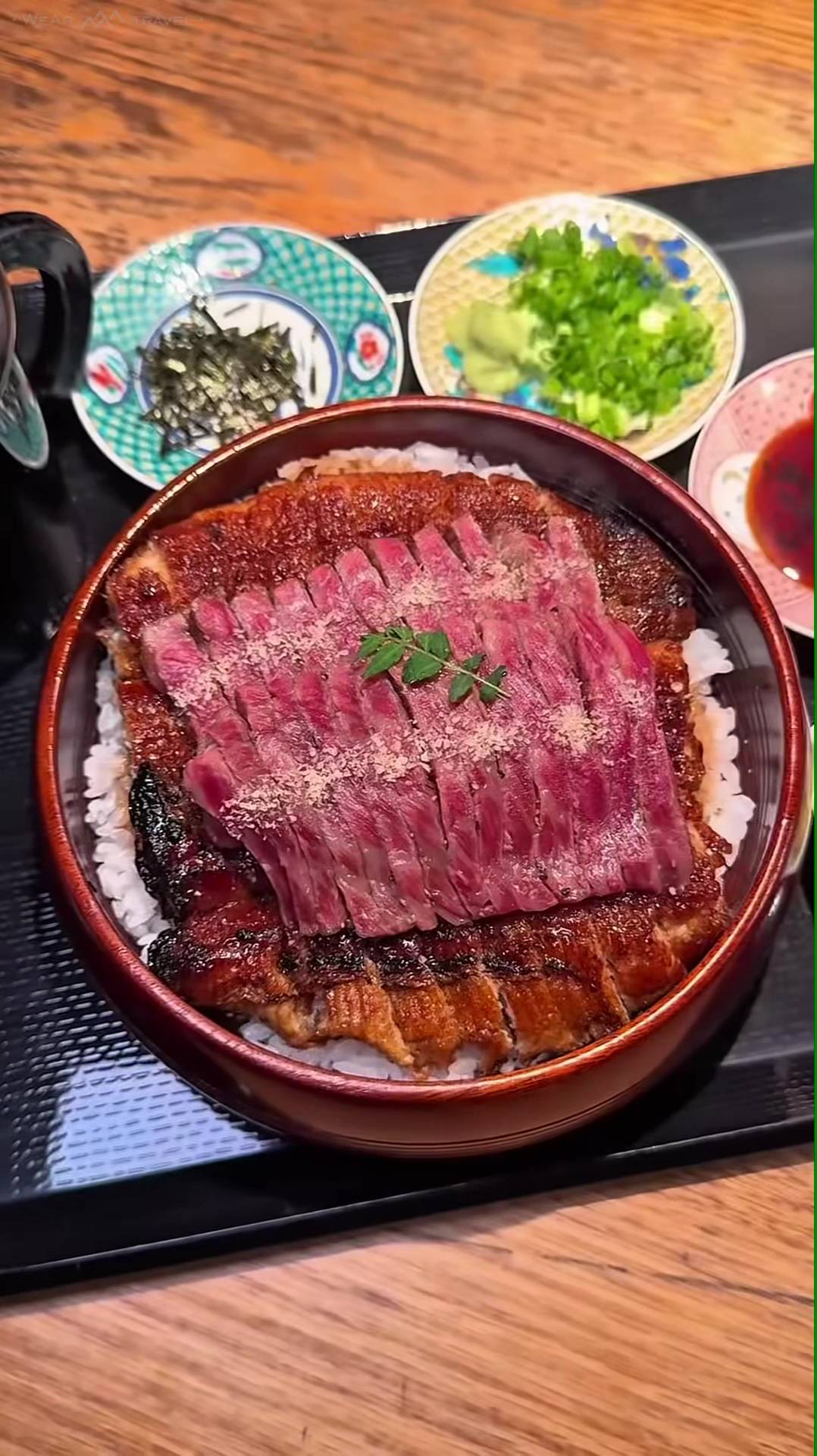 Немного роскошного мабуши из угря и говядины 🥩🐟
