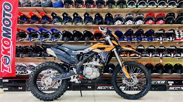 Кроссовый мотоцикл BSE Z7 Orange Neon (ZS174MN-3)
