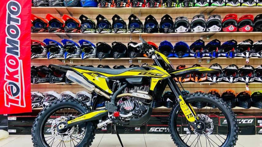 Кроссовый мотоцикл BSE T5 Yellow Twister