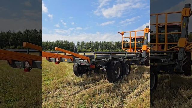 Демо-показ транспортировщика рулонов «TRB 20L» в Челно-Вершинском районе 🚜