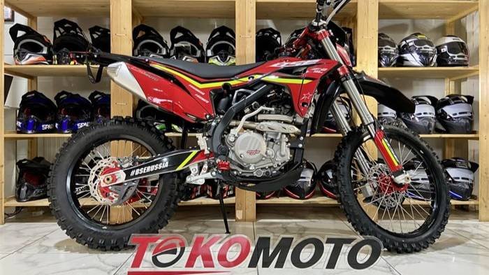 Кроссовый мотоцикл BSE Z8 Rapid Red