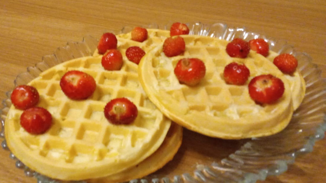 вафли пресные приготовления