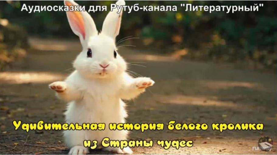 Удивительная история белого кролика из Страны Чудес / Аудиосказки