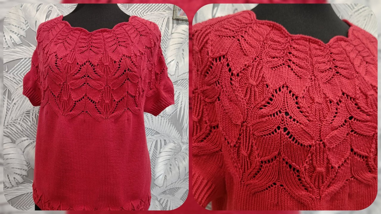 Шикарная круглая кокетка 🔥 Попетельный мк. Шестая часть.