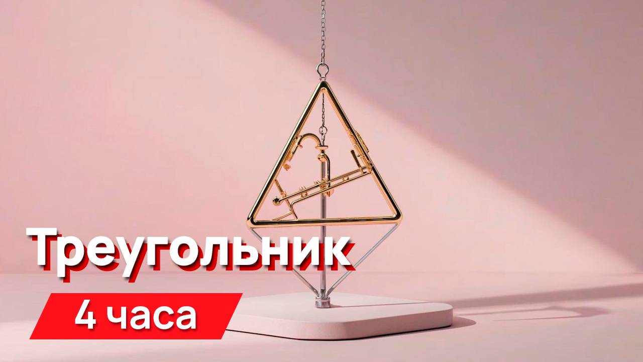 Звуки для соседей - треугольник музыкальный с промежутками