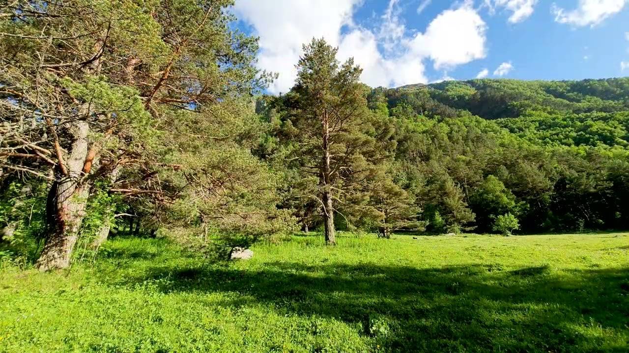 Невероятно красивая долина в горах
