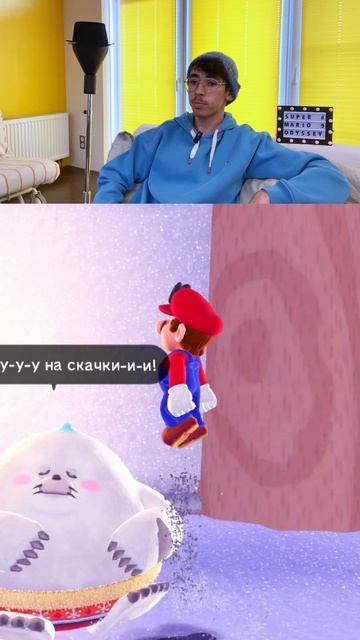 Лучшие моменты 2 из прохождения Super Mario Odyssey. Озябские скачки. Снежное царство |Выпуск 9|