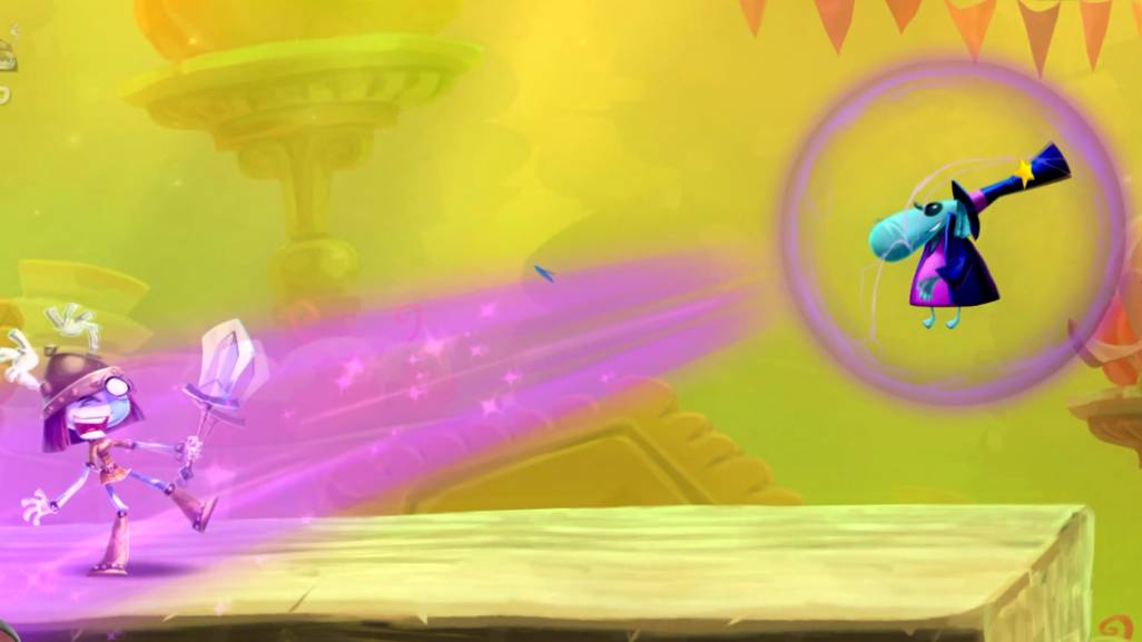 Видео как мультик Rayman Legends. Прохождение третьей главы Фиеста мёртвых