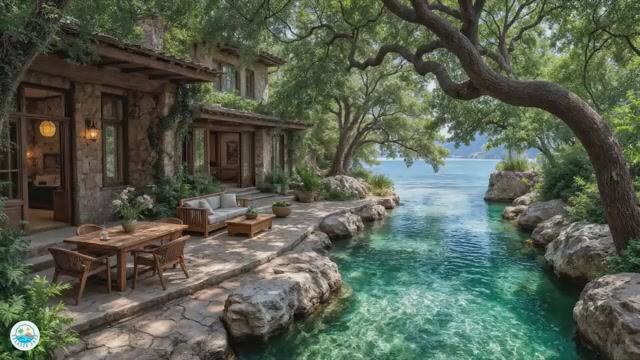 Tranquil Summer Jazz By The Lake – Positive Jazz Tunes In The Forest For A Peaceful Morning Retreat