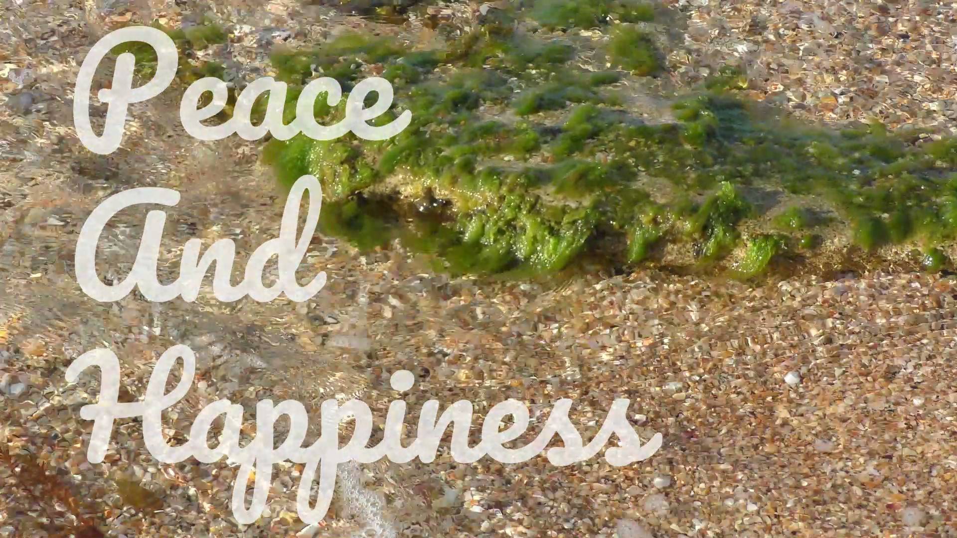 Peace and happiness