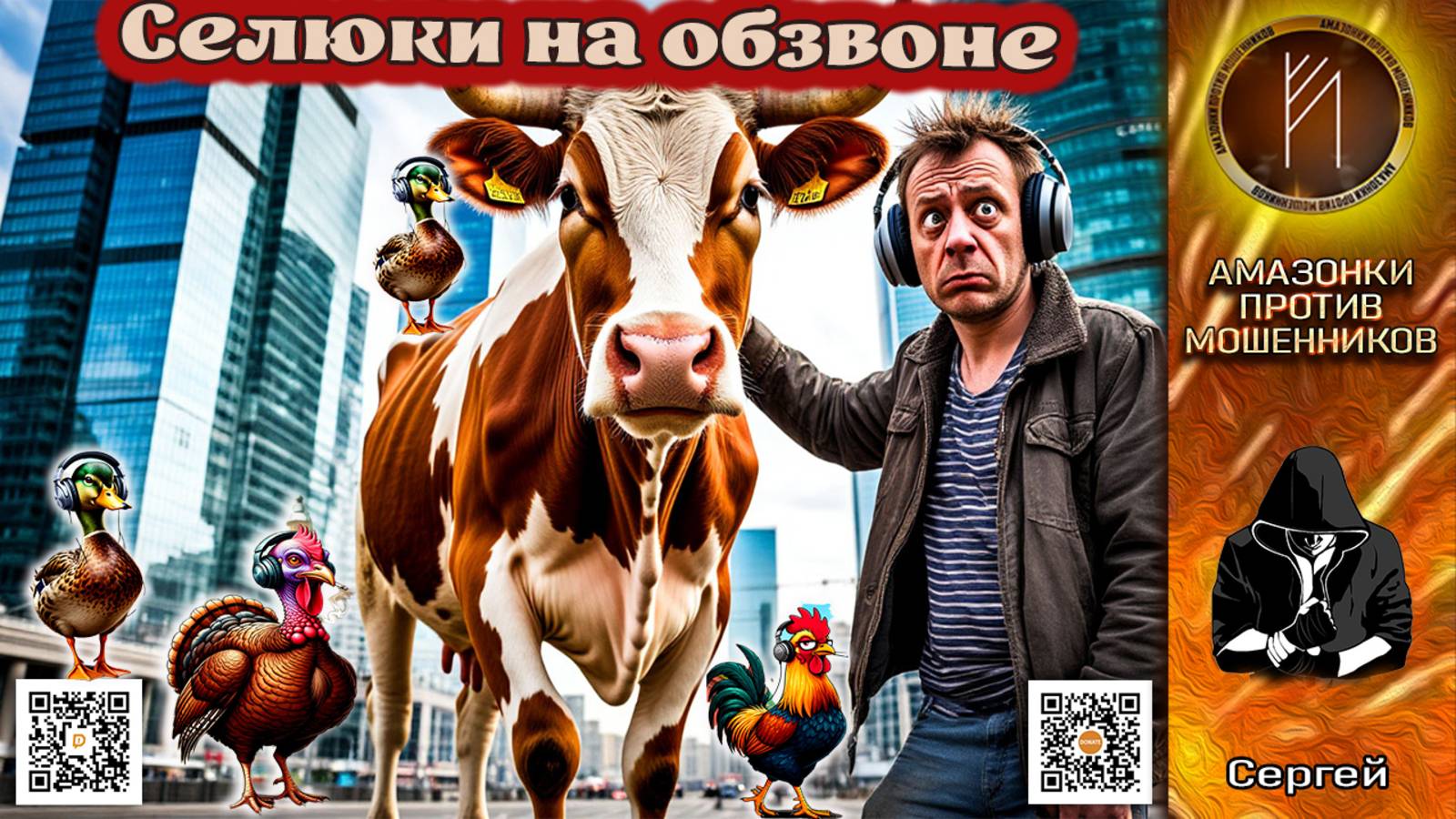 СЕРГЕЙ. Топографический кретинизм селюков. Телефонное мошенничество