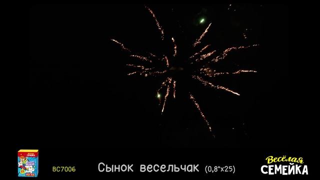 ВС7006 Сынок весельчак (0.8"х25)