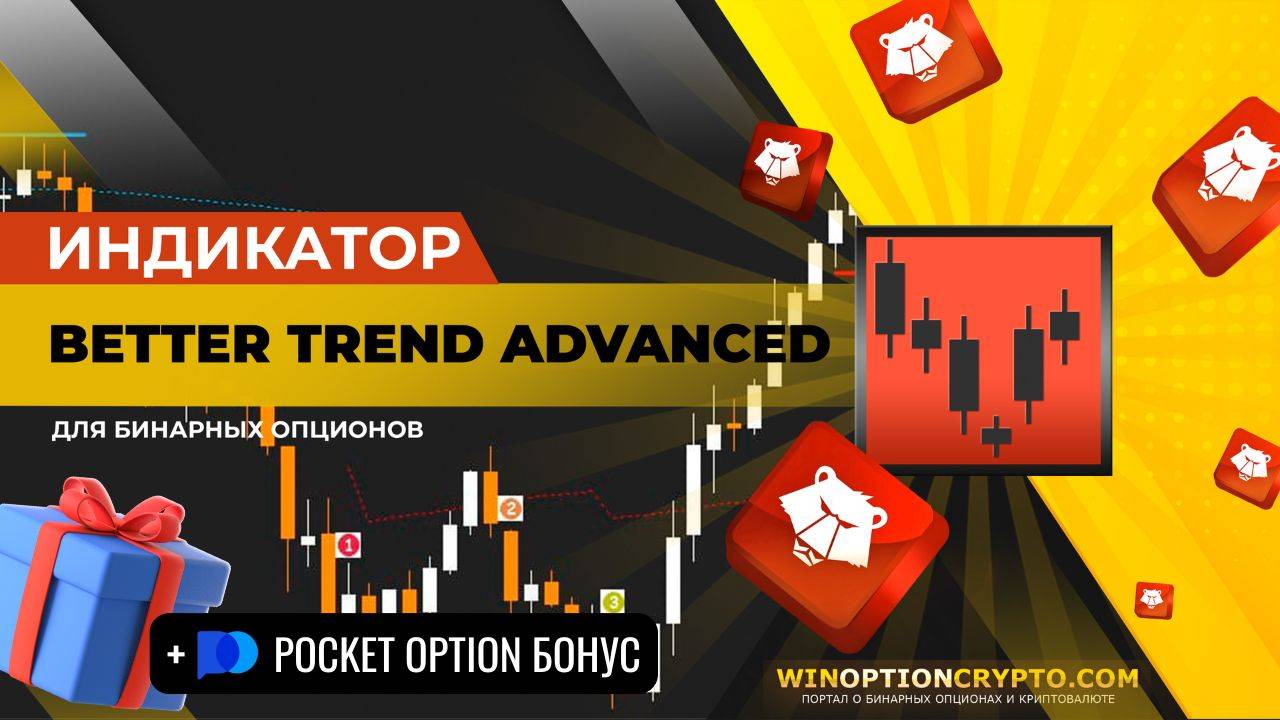 Better Trend Advanced индикатор для бинарных опционов + Pocket Option бонус