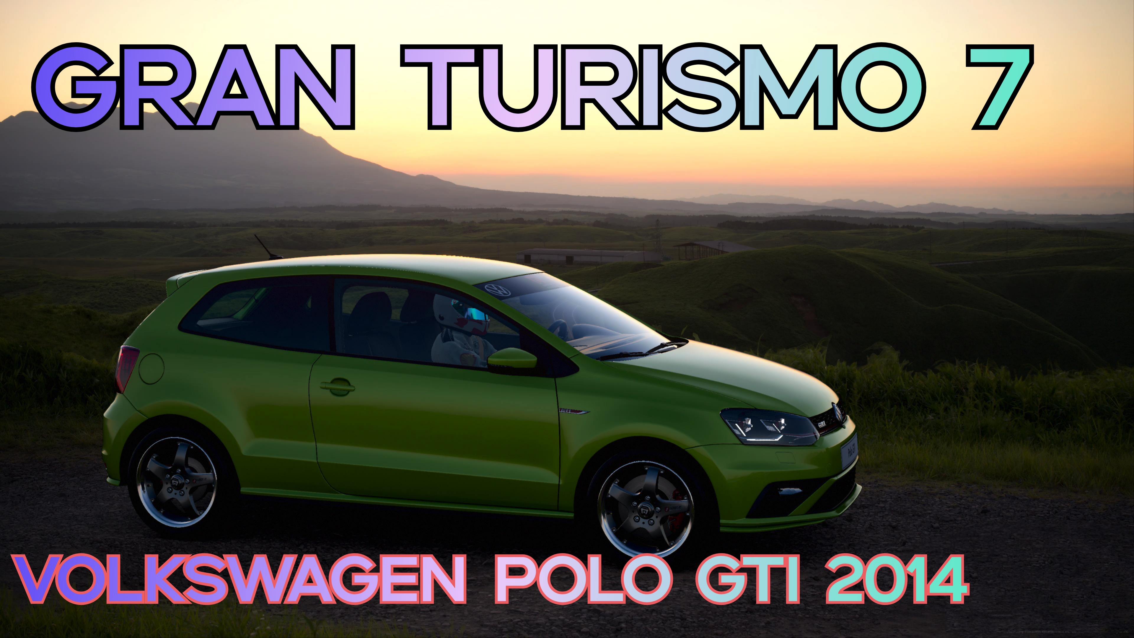 Volkswagen Polo GTI 2014. Игра Gran Turismo 7.