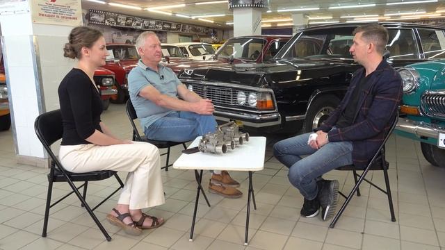 Ретро-гараж. Встречи. Сергей Частин