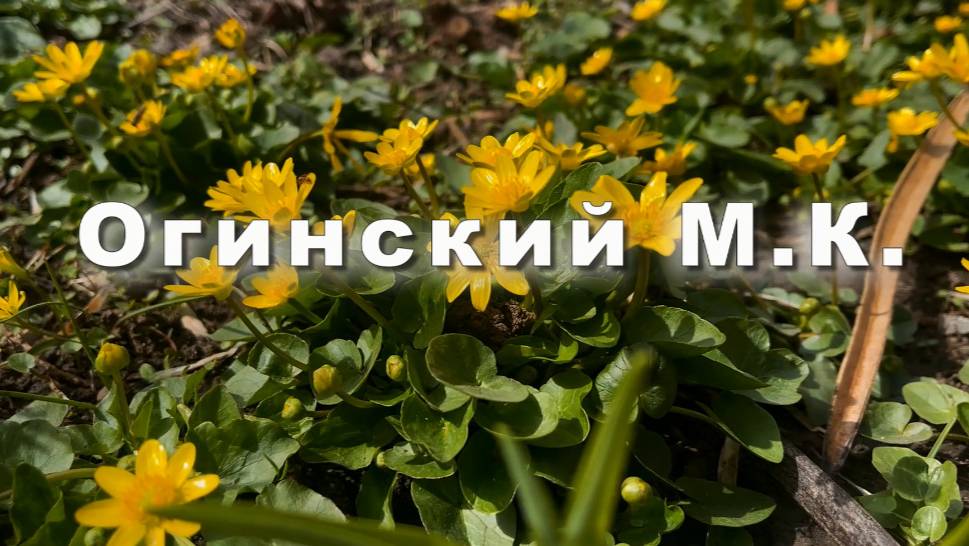 Михаил Огинский  Полонез 22 Музыка для души