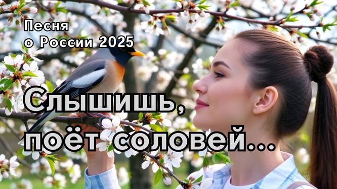 «Слышишь, поёт соловей» — проникновенная патриотическая песня о России