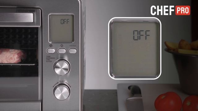 Приготовление стейка в духовом шкафу CHEF PRO CF-EO2100A
