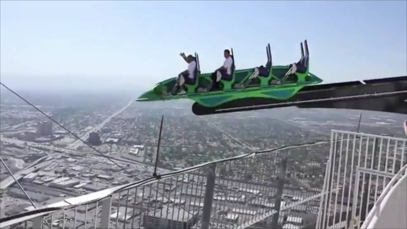 Самых страшные аттракционы в мире