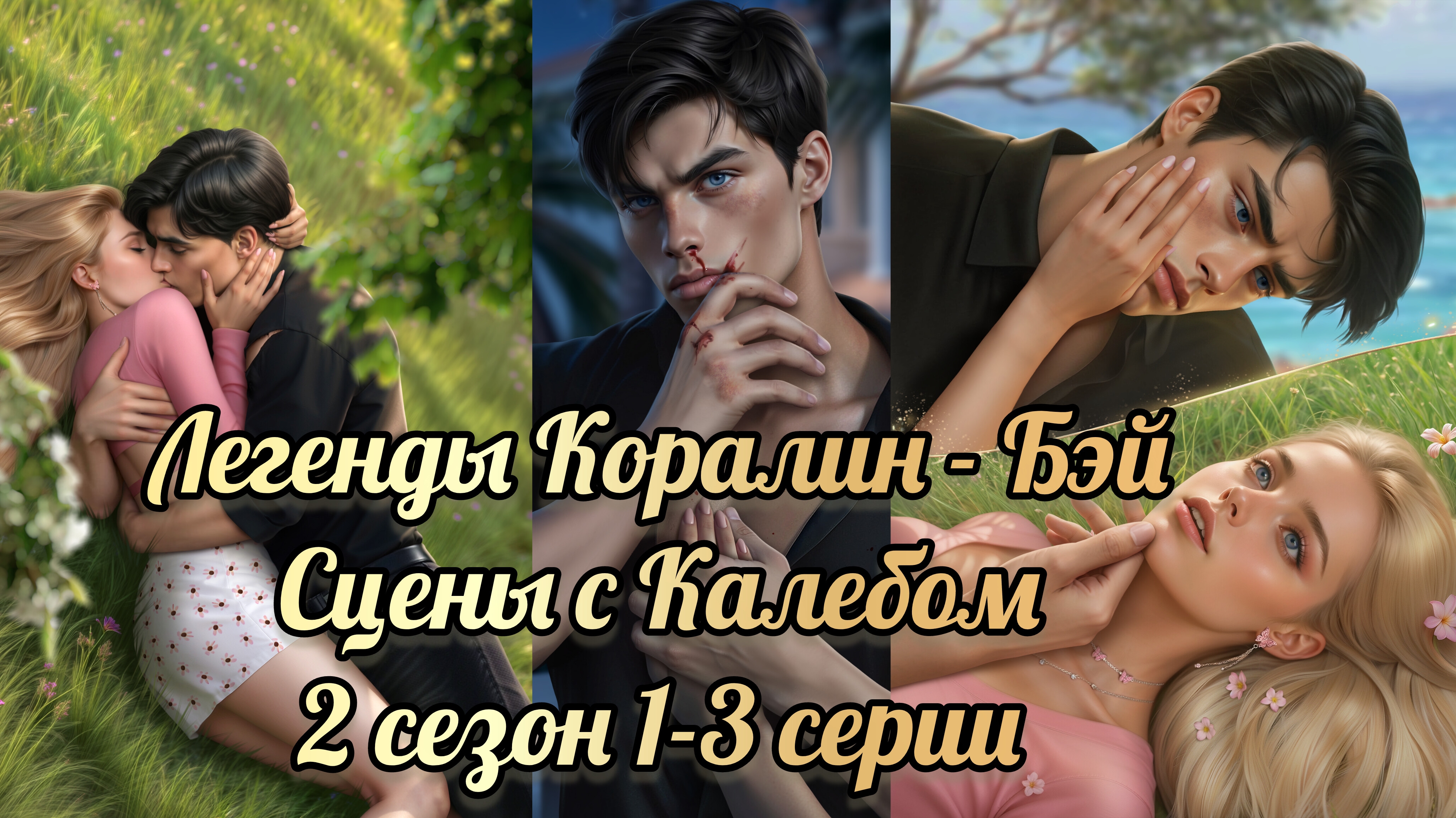 Легенды Коралин-Бэй 2 сезон 1-3 серии. Сцены с Калебом. Истории другого мира
