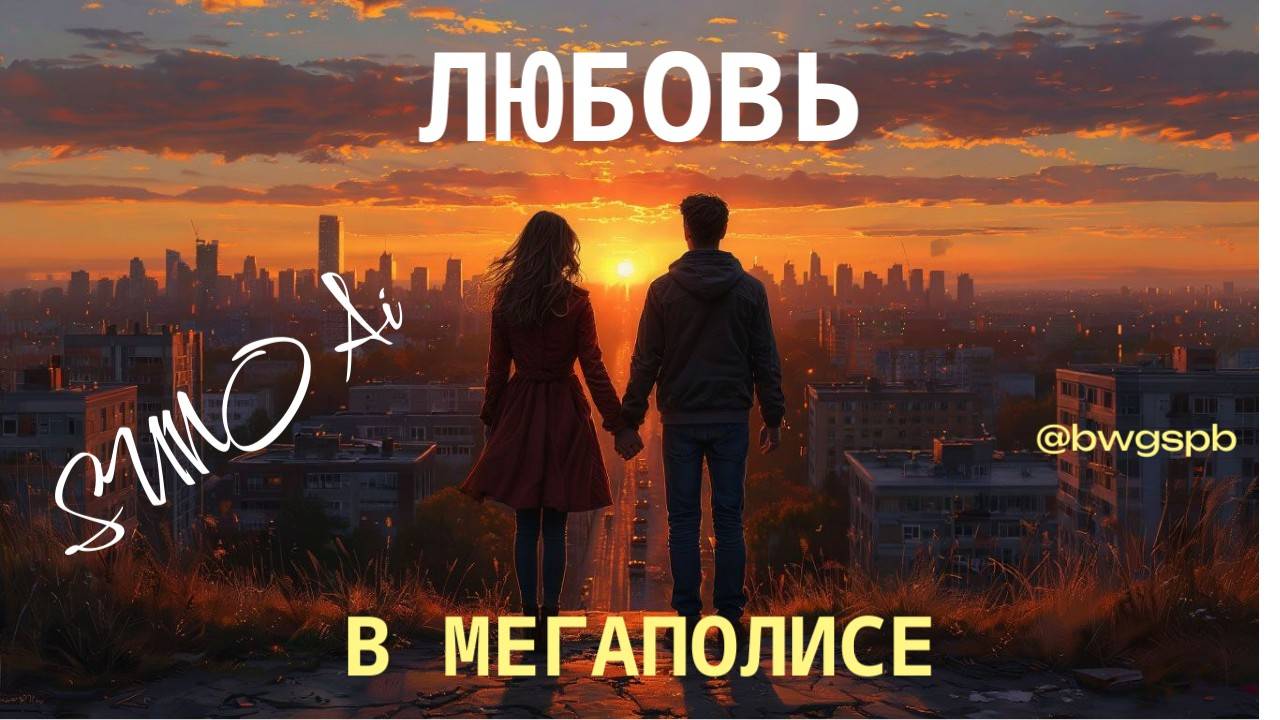 Любовь в мегаполисе. Субботним дождливым утром в Питере навеяло стихи, которые стали песней.