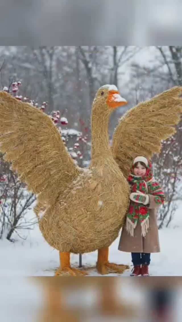STRAW SCULPTURES