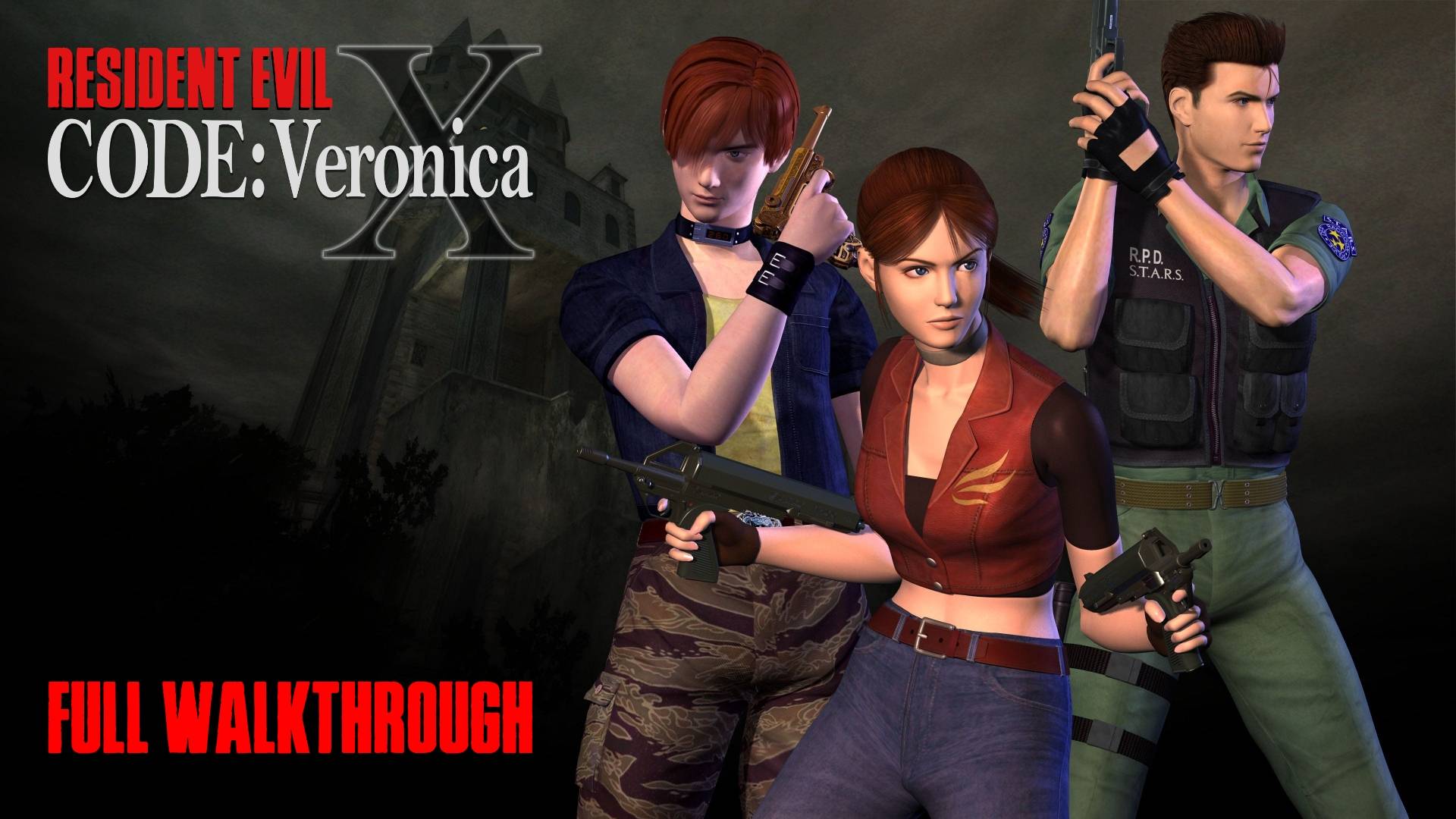 Resident Evil - CODE: Veronica X - Полное прохождение