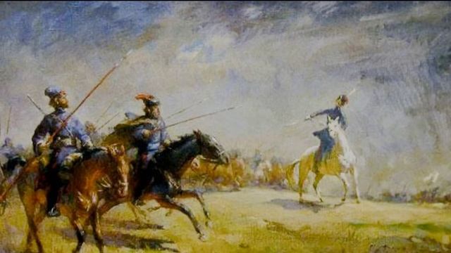 Казаки на Березине.1812.