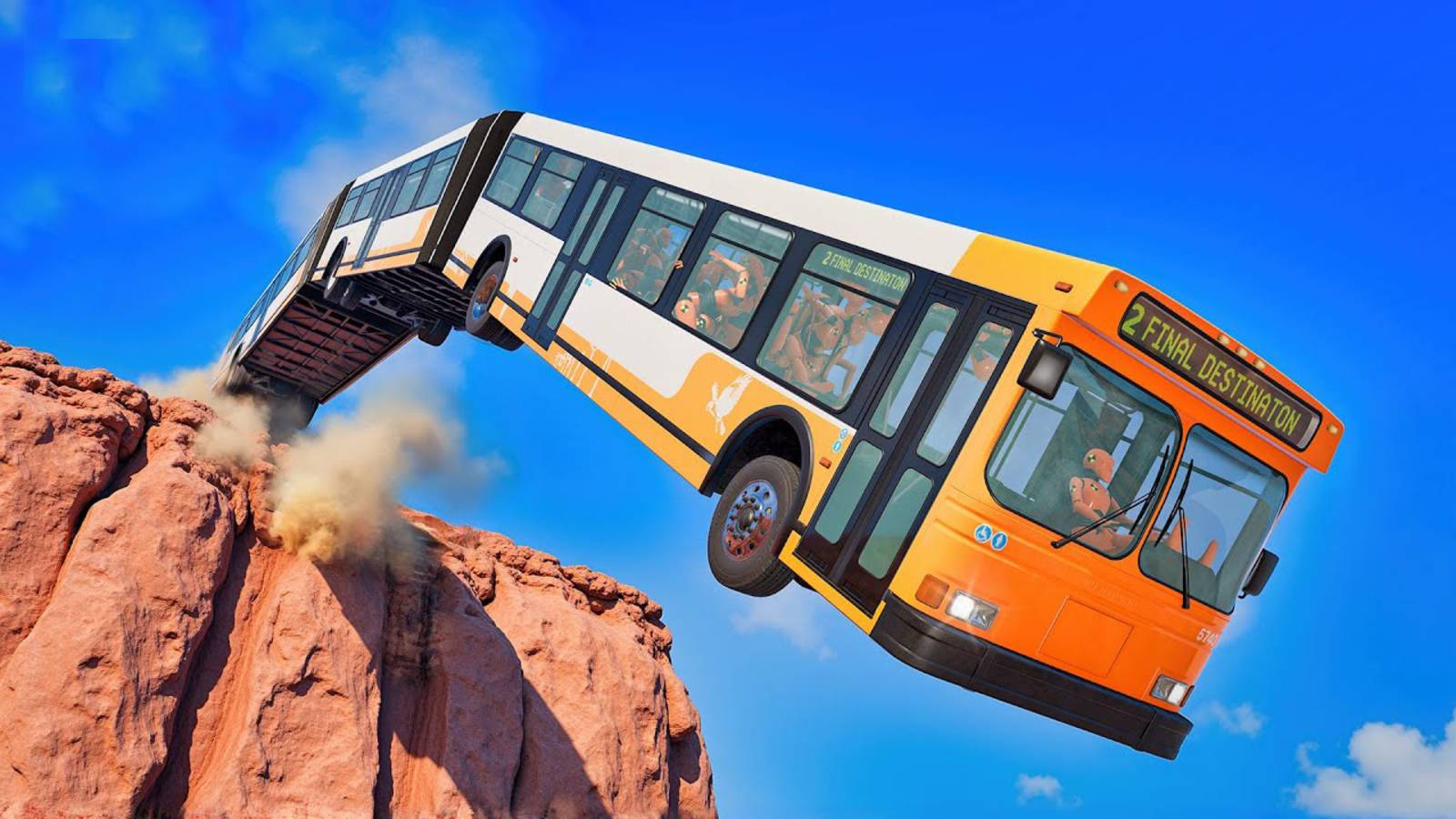 ПАДЕНИЕ С ОБРЫВА: Самые жёсткие автобусные аварии! 😱 BeamNG Drive ! 🚌💥 Выживет ли кто-нибудь?