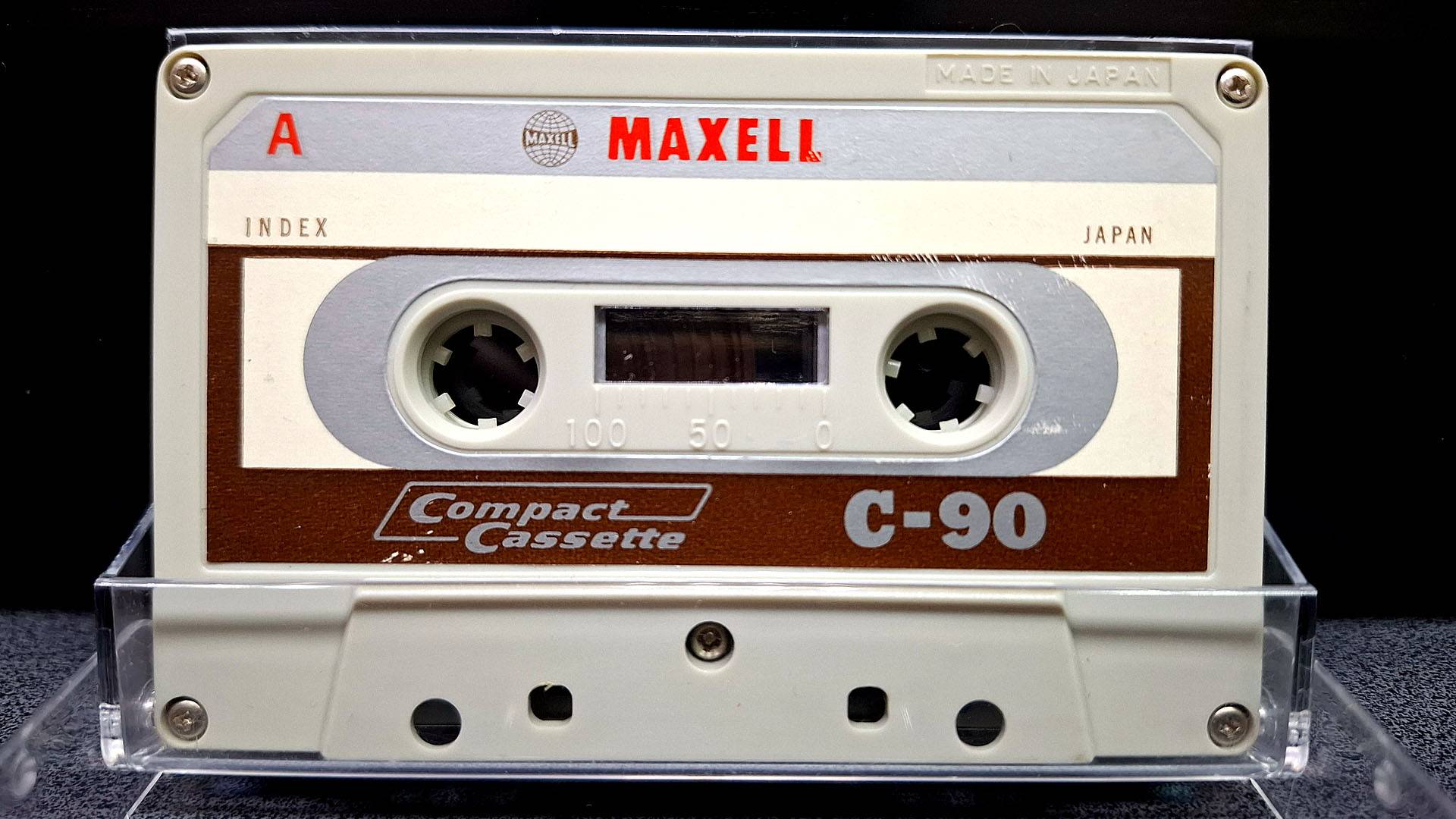обзор и запись  Maxell C-90 (1967)