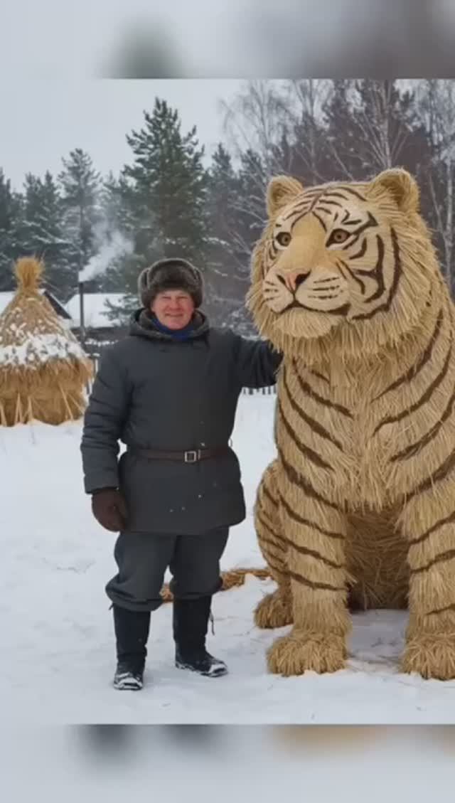 ESCULTURAS DE PAJA