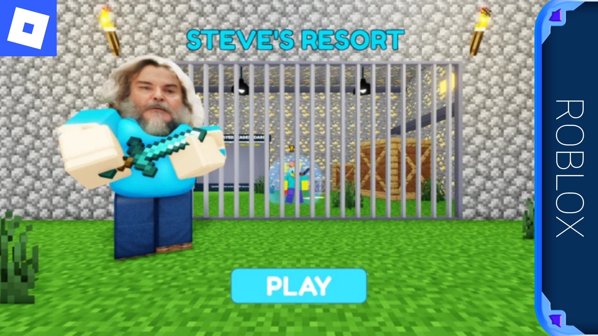 Gameplay of ТЮРЬМА СТИВА! (Обби)