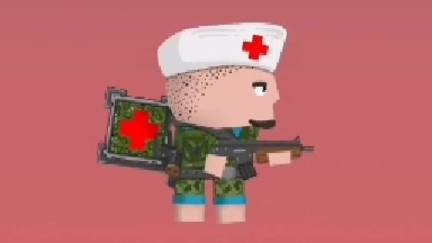 Медик - скин Colonel в Clone Armies.