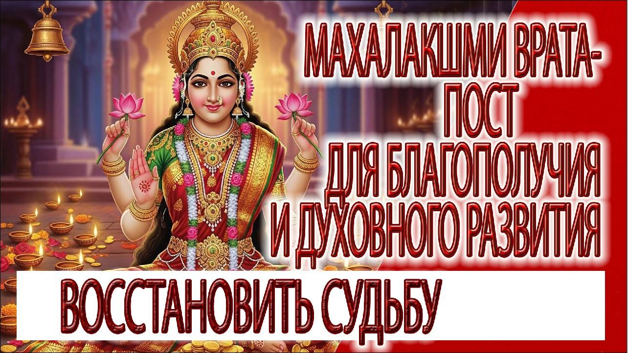 Махалакшми врата - пост для благополучия и духовного развития, как быстро восстановить судьбу