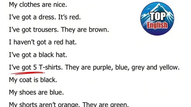 Starter+, Подготовка к экзаменам, My Clothes