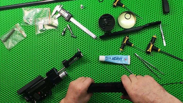 Егерь булл-пап калибр 6,35. Перевожу из прямотока на редуктор.