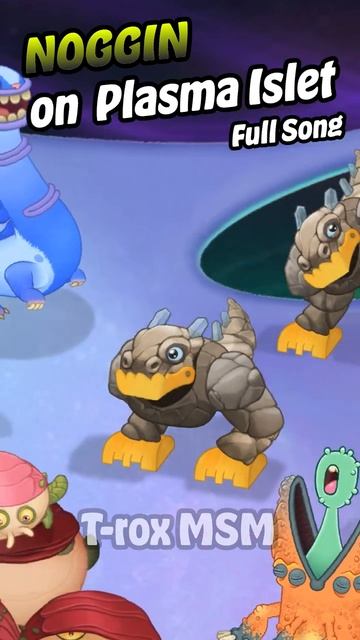 Ти-рокс на Островке Плазмы (My Singing Monsters, Мои Поющие Монстры, Msm, Мсм)