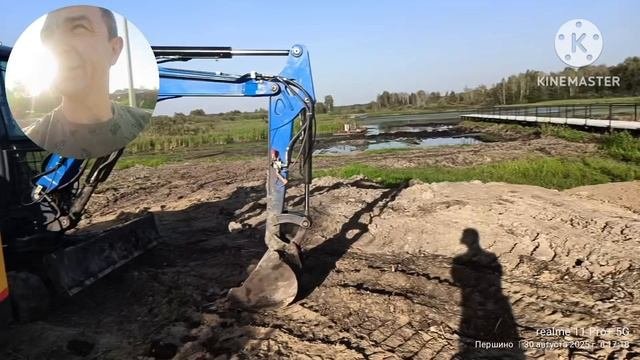 На Ямахе покатушки с Ванюшкой в округе Першино.